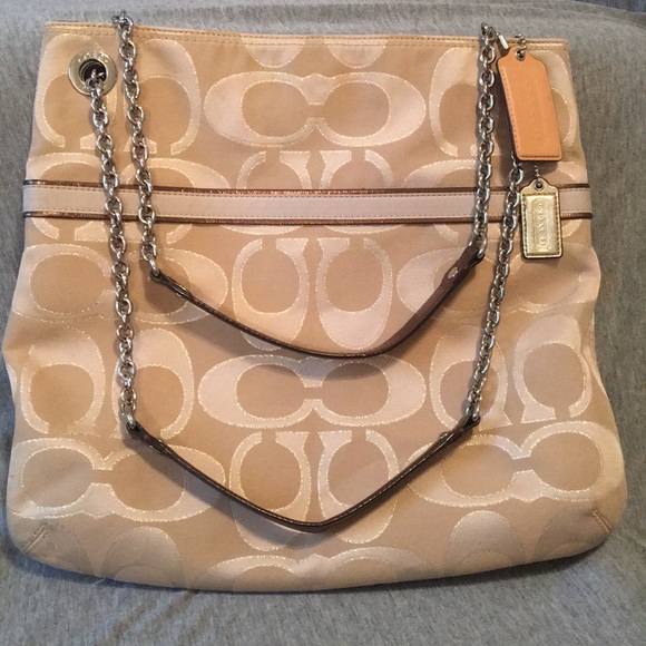 Coach | Bags | Coach Crossbody Chain Strap Purse | Poshmark